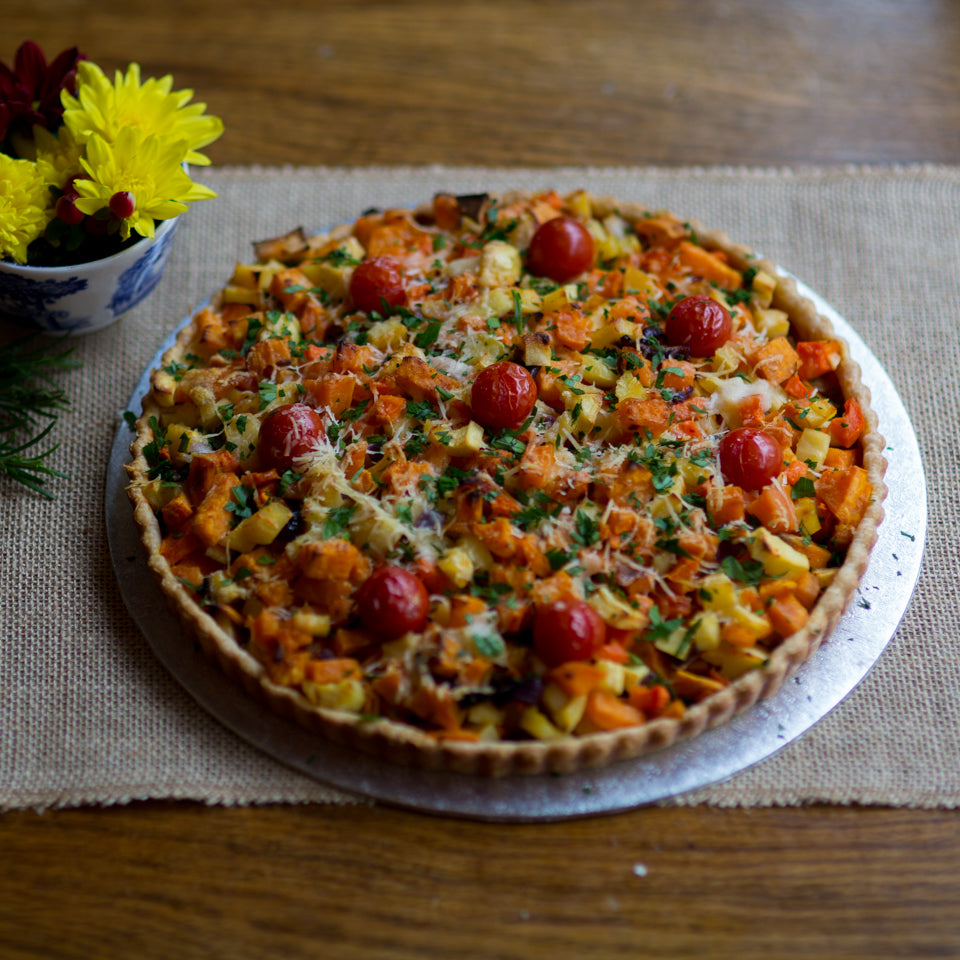 Roasted Vegetable Tart – The Original Maids of Honour